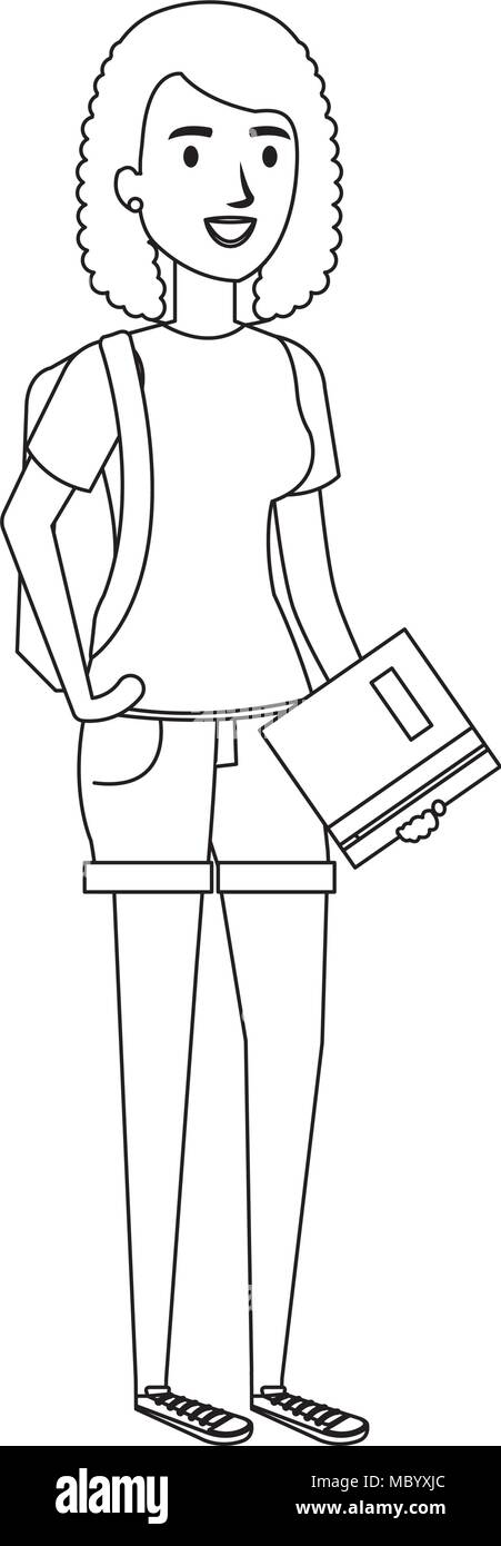 woman student avatar character Stock Vector Image & Art - Alamy