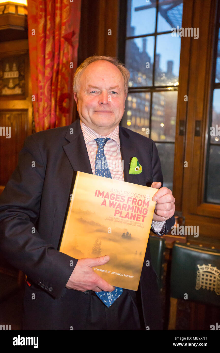 Clive Anderson with a copy of Ashley Cooper's book, Images From a ...