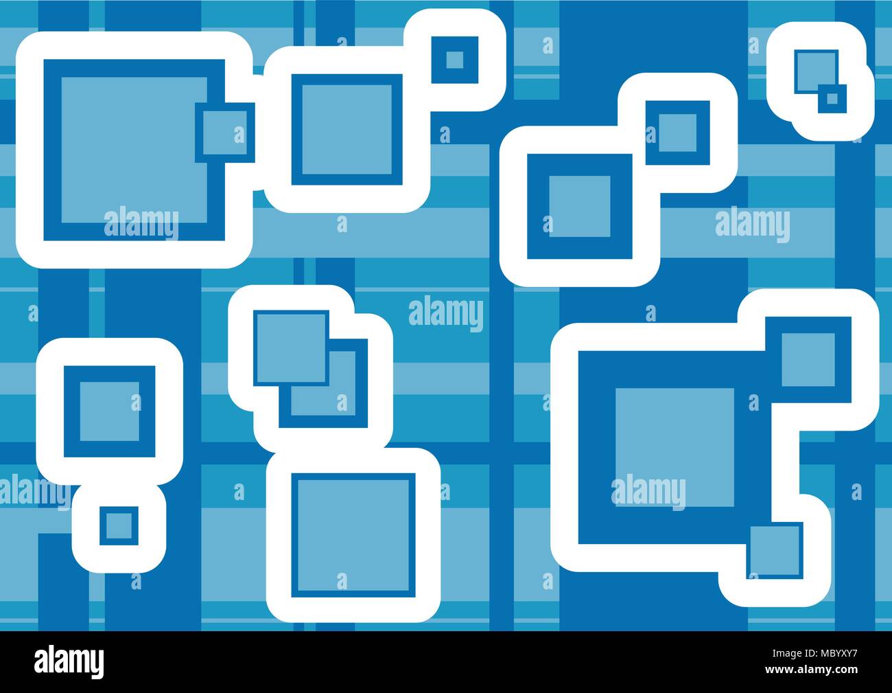 Repeated squares Stock Vector Images - Alamy
