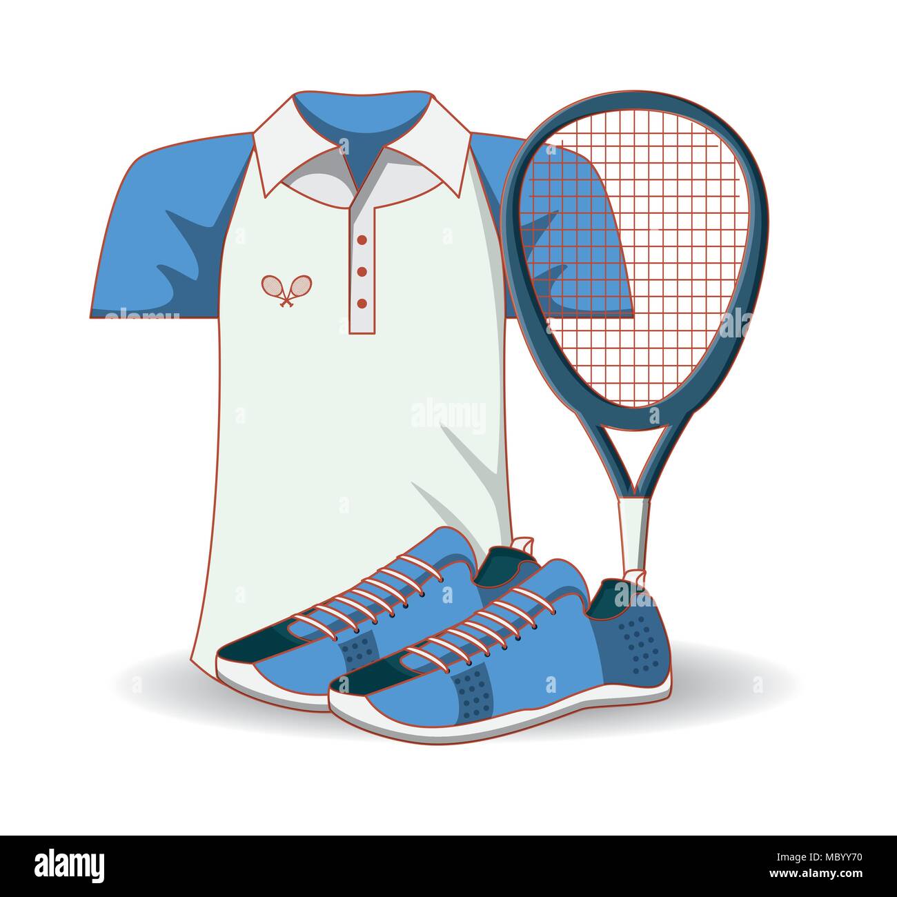 tennis men clothing icon vector illustration design Stock Vector Image ...