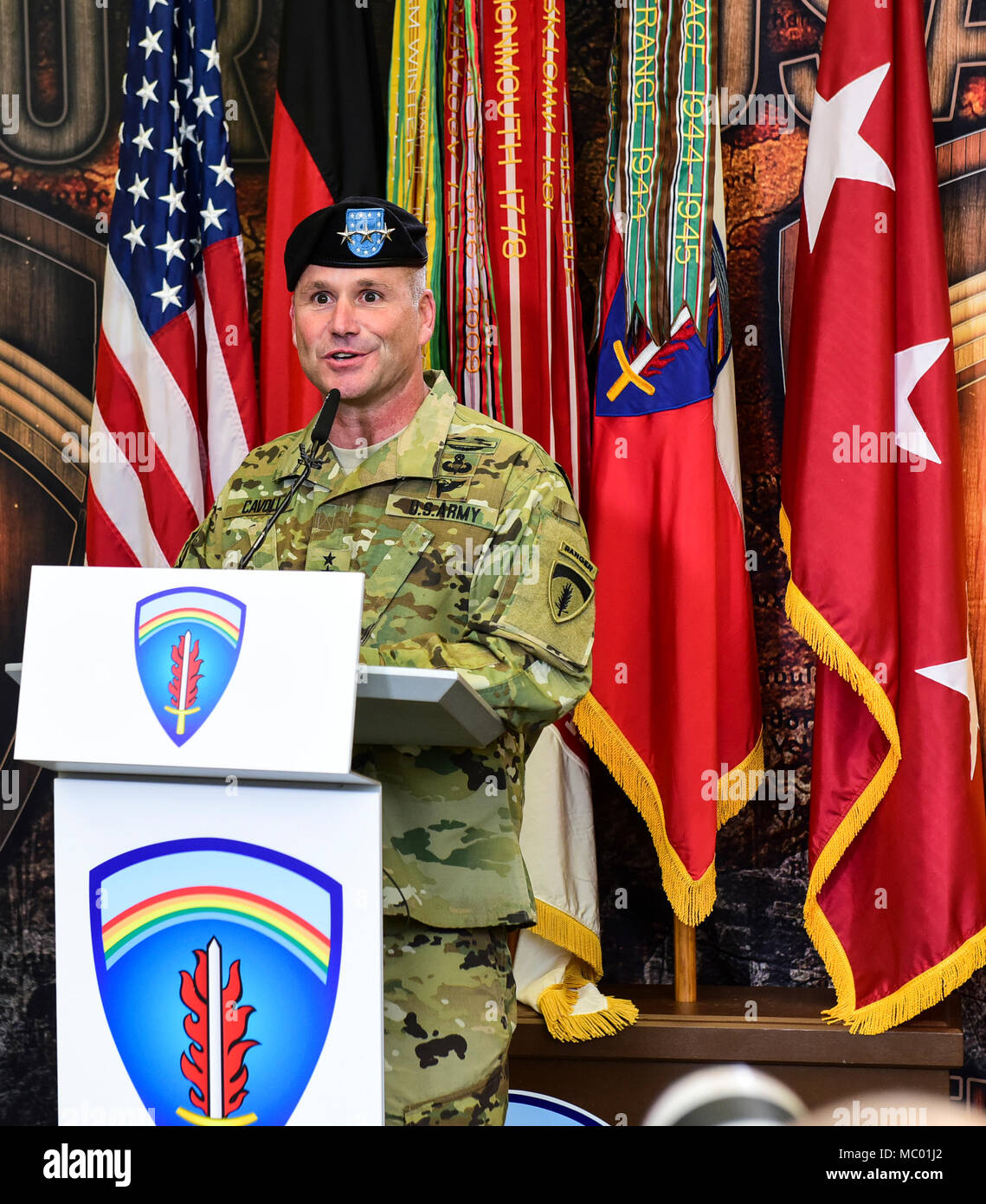 Lt. Gen. Christopher Cavoli, commanding general for U.S. Army Europe ...
