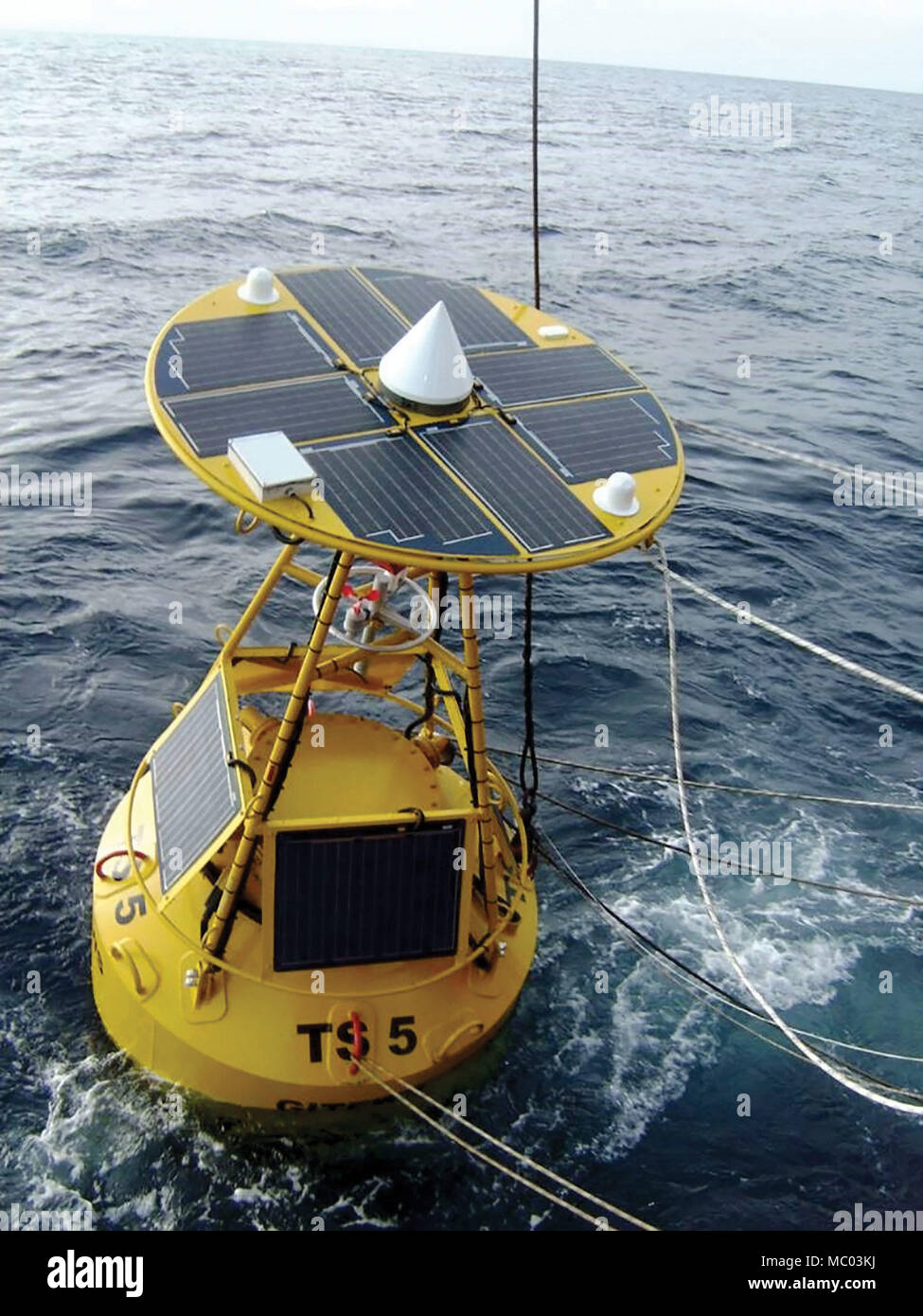 Tsunami monitoring buoy is an oceanographic instrument used to detect ...