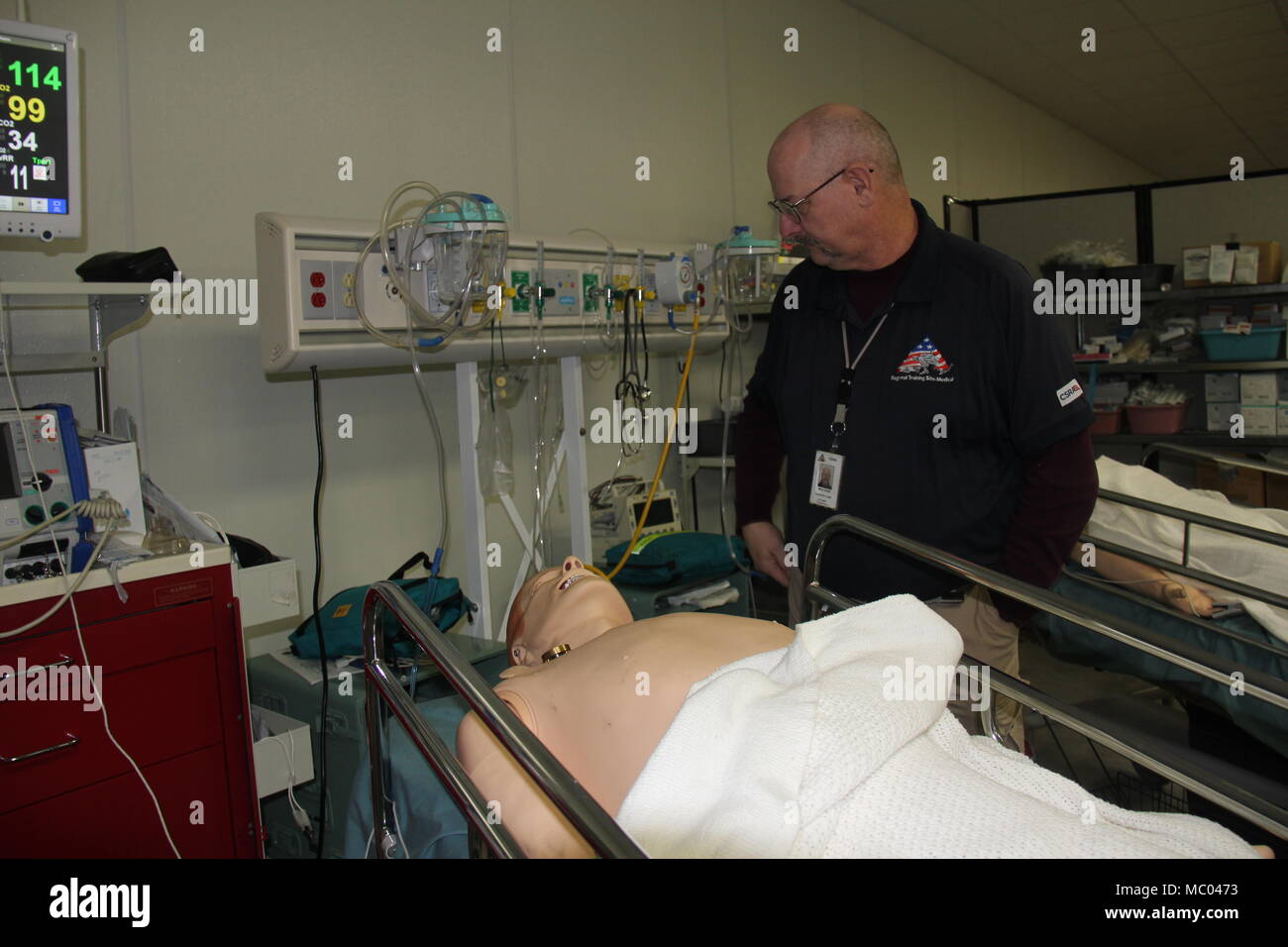 Instructor Mike Roth, a contractor with CSRA Inc. for Regional Training ...