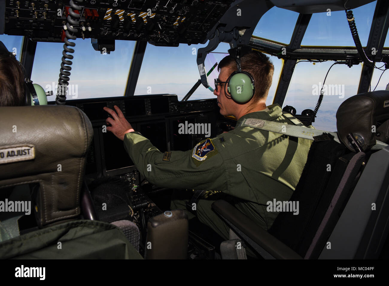U.S. Air Force 1st Lt. Timothy Oswald, 79th Rescue Squadron pilot, co ...