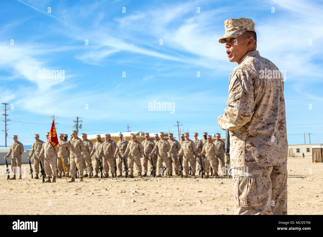Sgt. Maj. Phillip J. Billiot, 3rd Marine Regiment Sgt. Maj., 3rd Marine ...