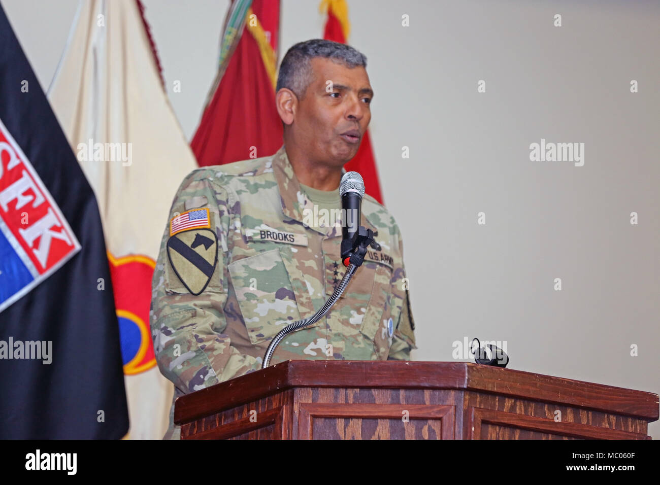 Gen. Vincent K. Brooks, commander of the United Nations Command ...