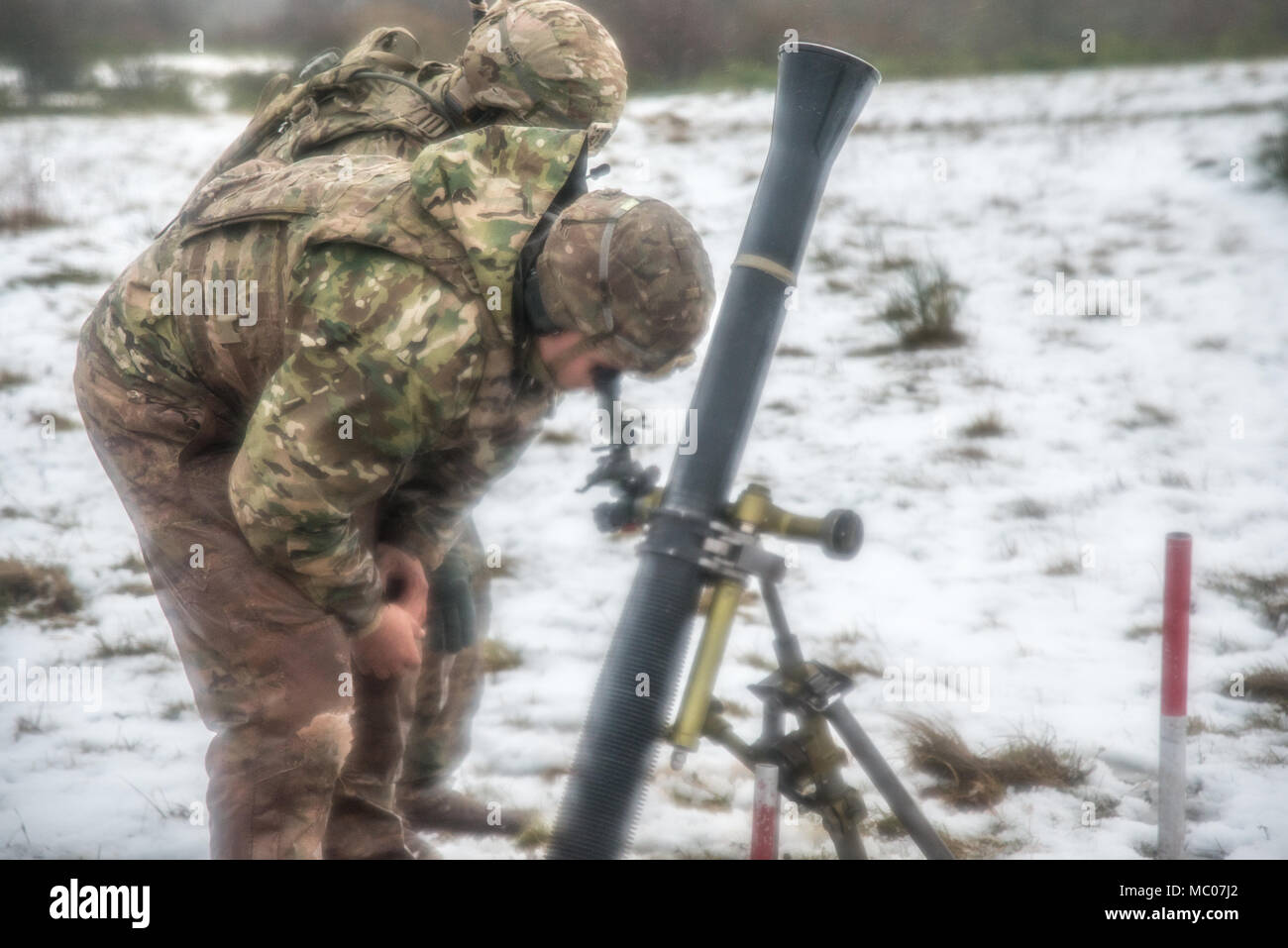 U.S. Soldiers assigned to Headquarters and Headquarters Company, 1st ...