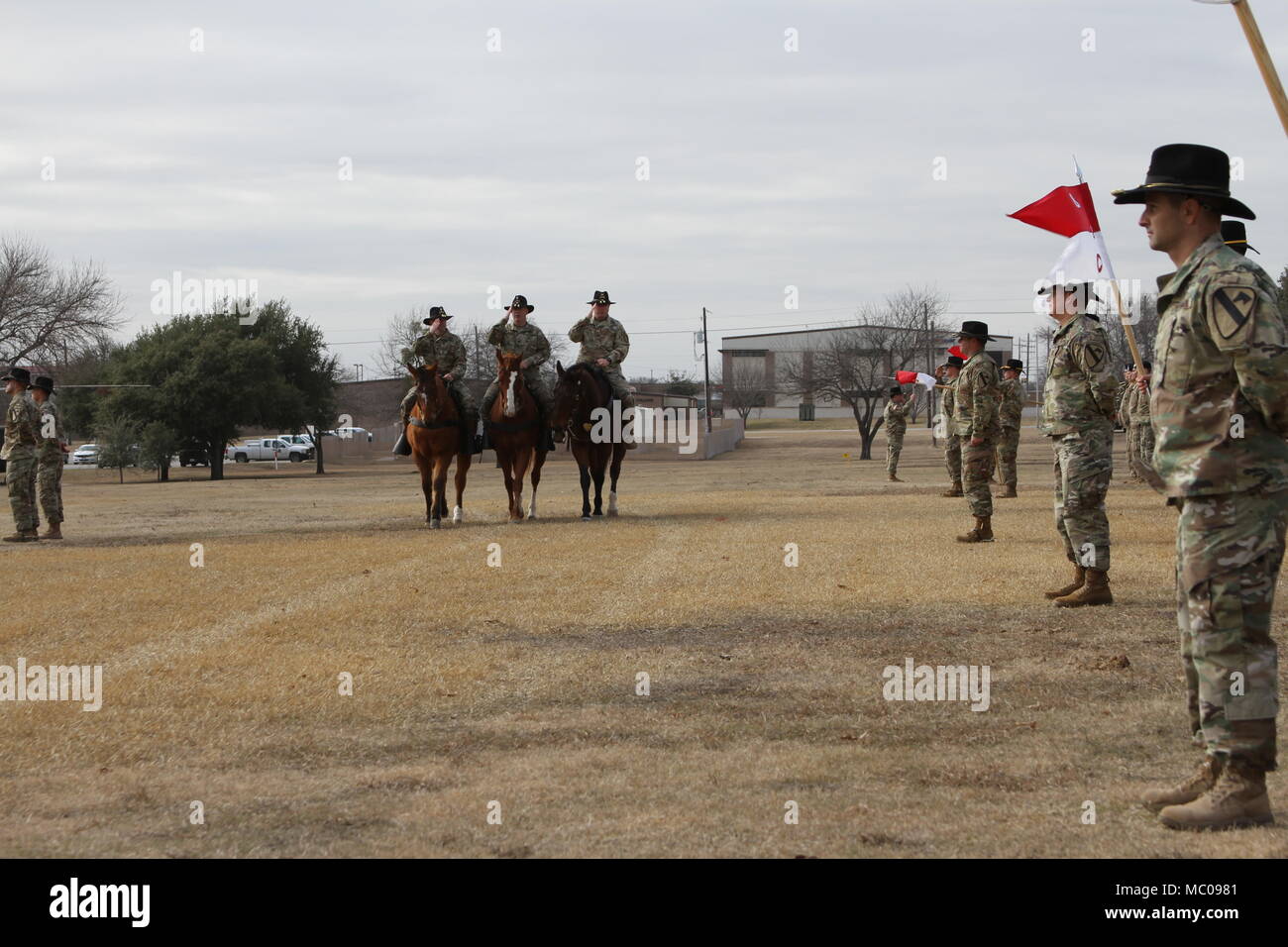 Lt. Col. Kevin Black, incoming commander of 3rd Battalion, 8th Cavalry ...