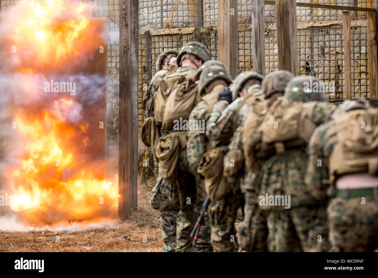 U.S. Marine Corps Infantry Assault Marines with 3rd Battalion, 8th ...