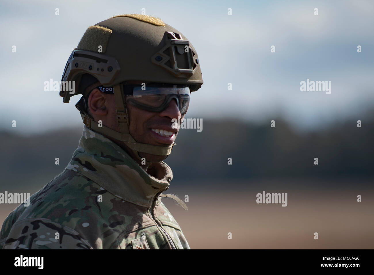 Tech. Sgt. Devant Jones, 820th Combat Operations Squadron NCO in charge ...