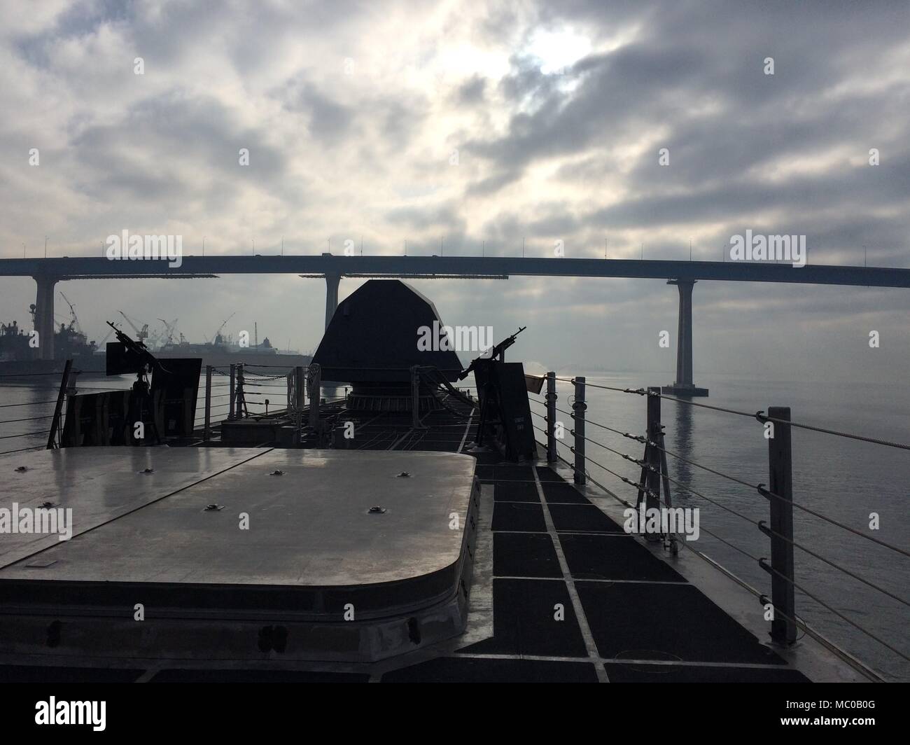 180119-N-BL450-427 SAN DIEGO (Jan. 19, 2018) The littoral combat ship ...