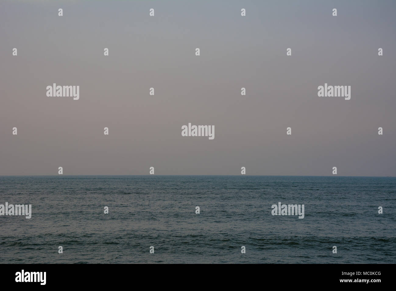 simple empty calm sea Stock Photo - Alamy