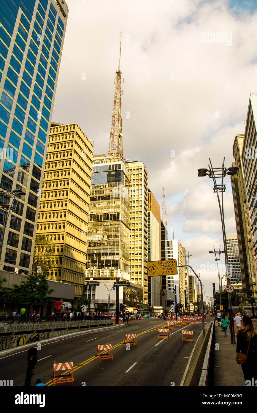 Paulista street hi-res stock photography and images - Alamy