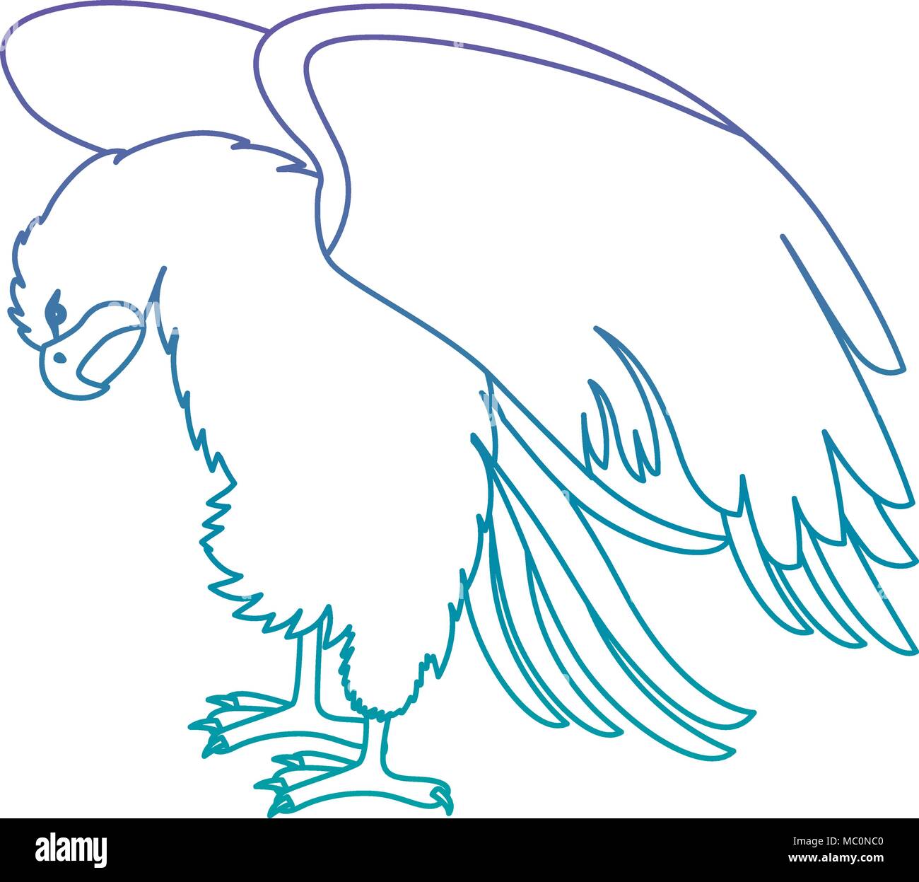 attacking eagle wild icon Stock Vector Image & Art - Alamy
