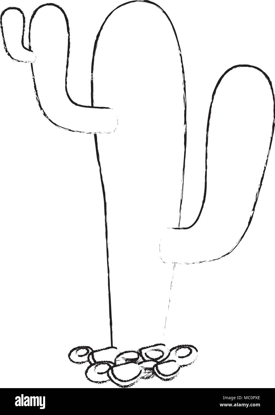 Nopal botanical illustration hi-res stock photography and images - Alamy