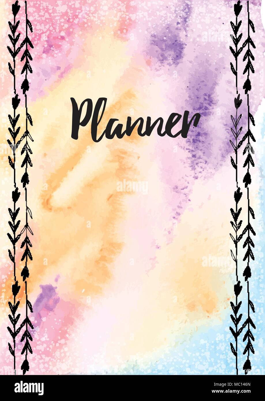 Abstract colorful watercolor background Stock Vector Image & Art - Alamy