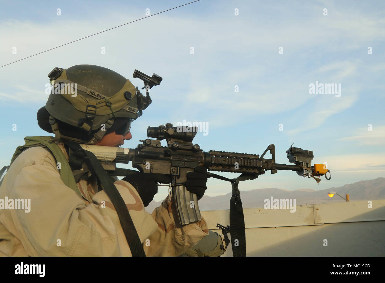 FORT IRWIN, Calif. – Trooper from the 11th Armored Cavalry Regiment ...