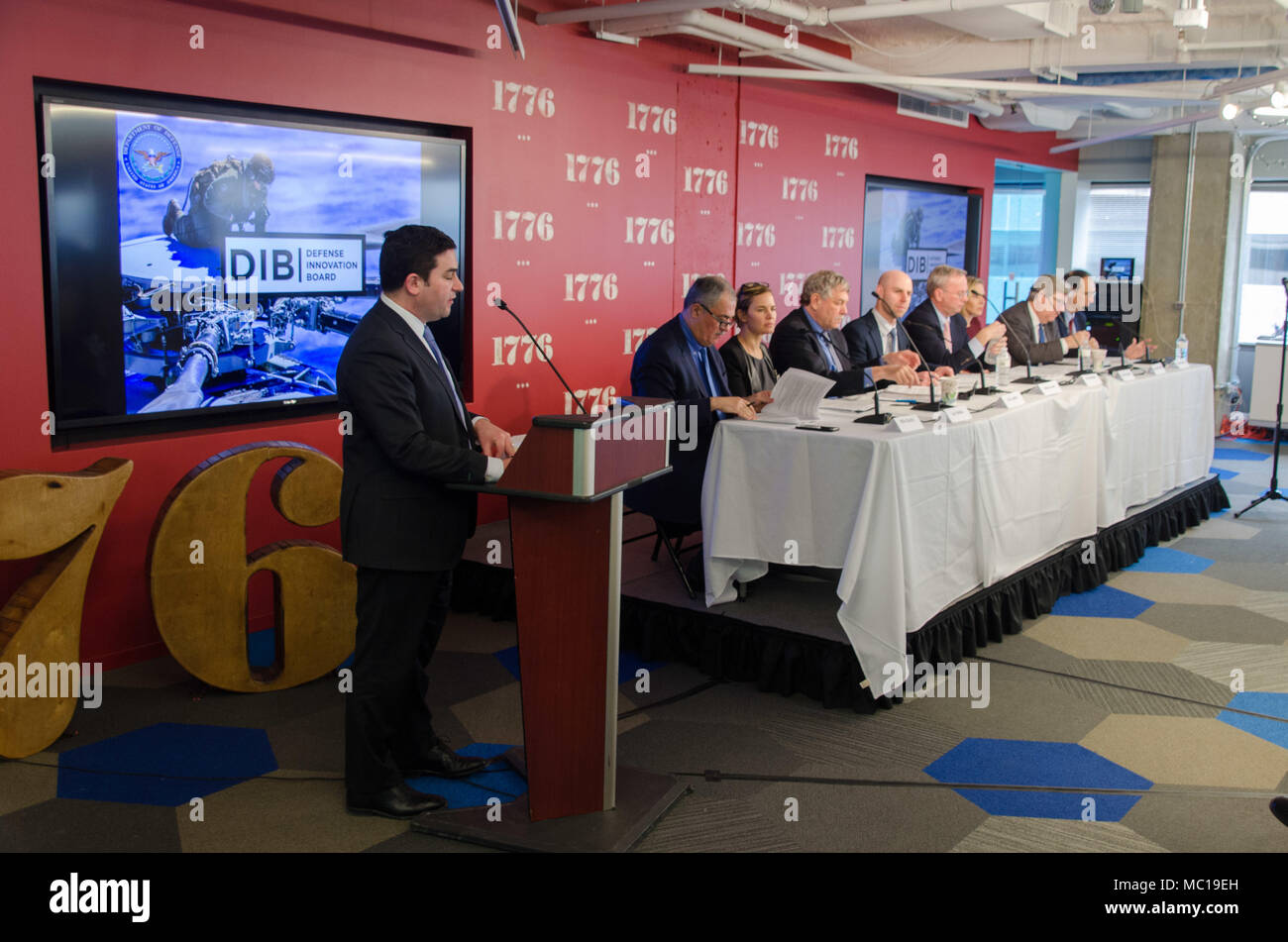 The Defense Innovation Board (DIB) holds its quarterly public meeting ...