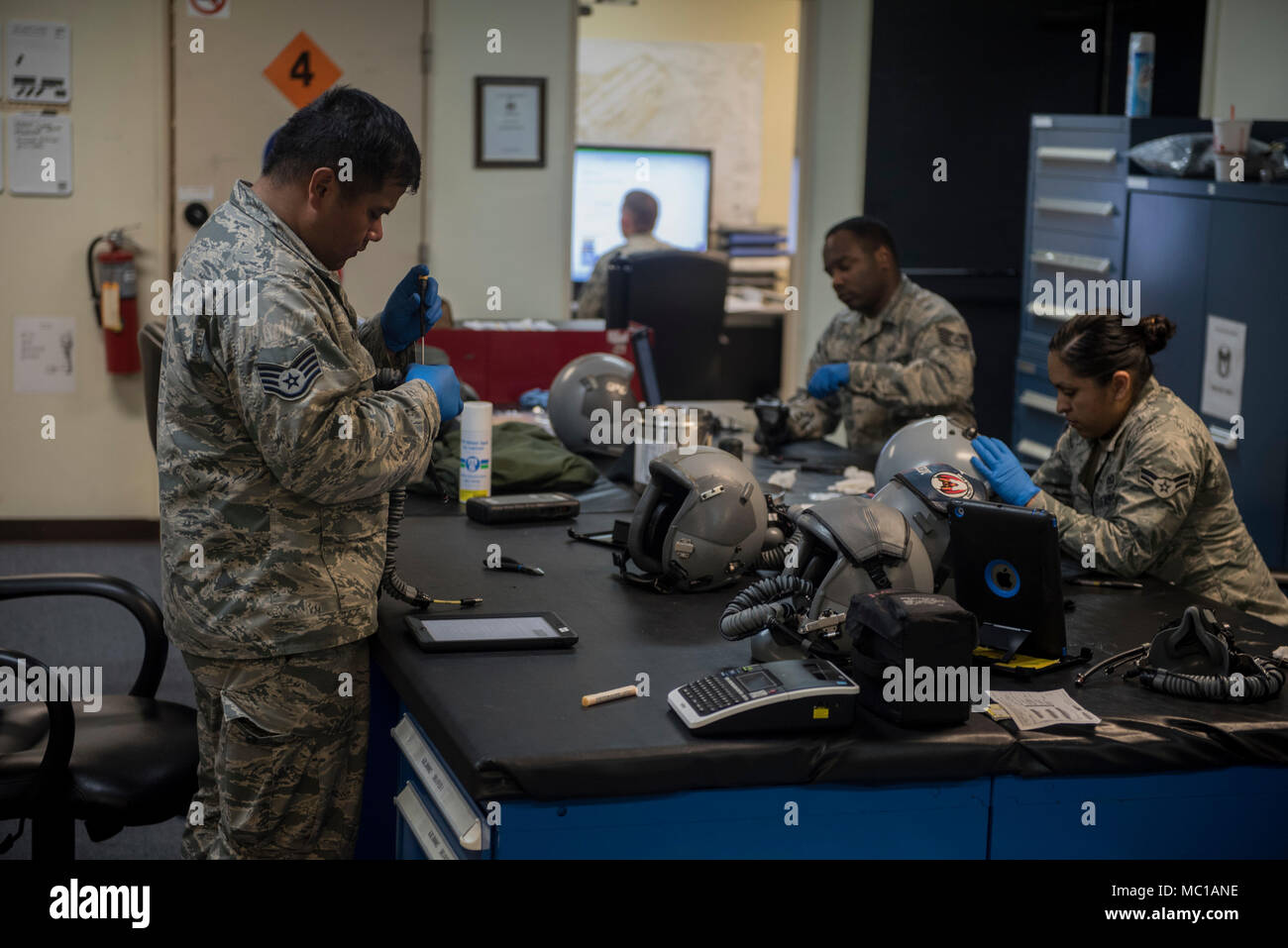 Aircrew flight equipment hi-res stock photography and images - Alamy