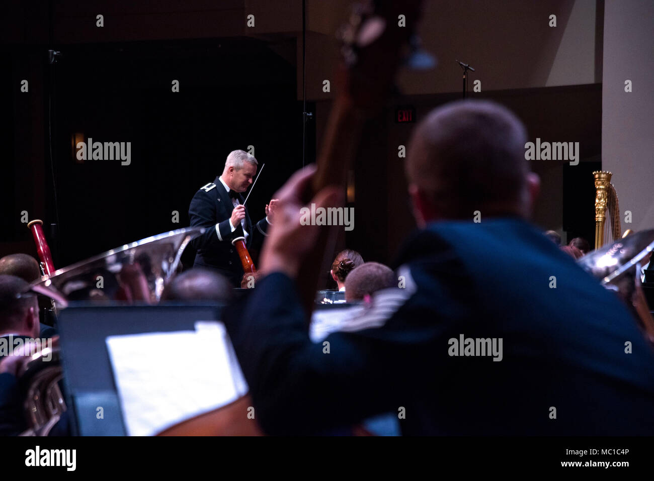 Col. Larry H. Lang, U.S. Air Force Band commander and conductor ...