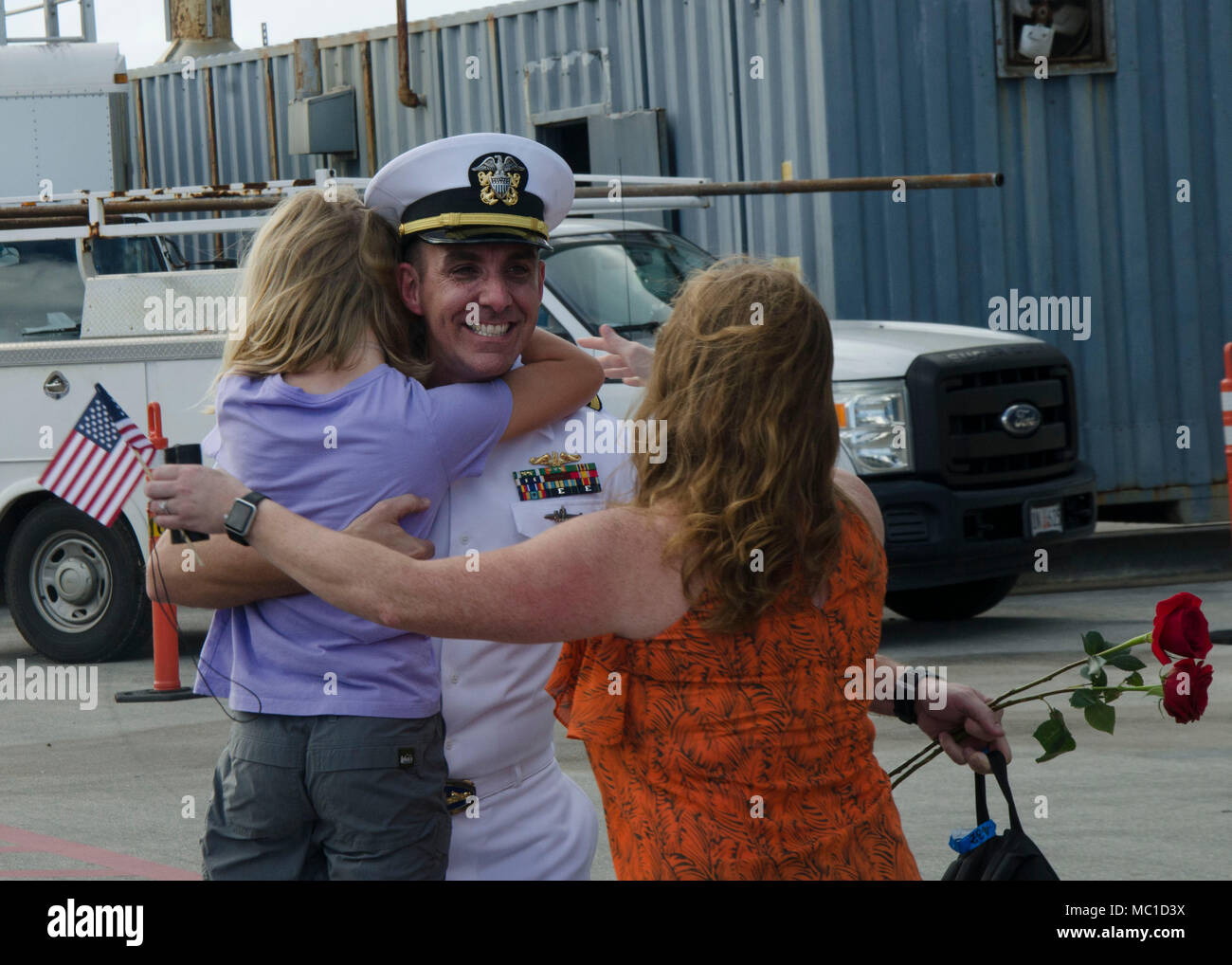 POLARIS POINT, Guam (Jan. 23, 2018) - Lt. Cmdr. Jason Allnutt, the ...
