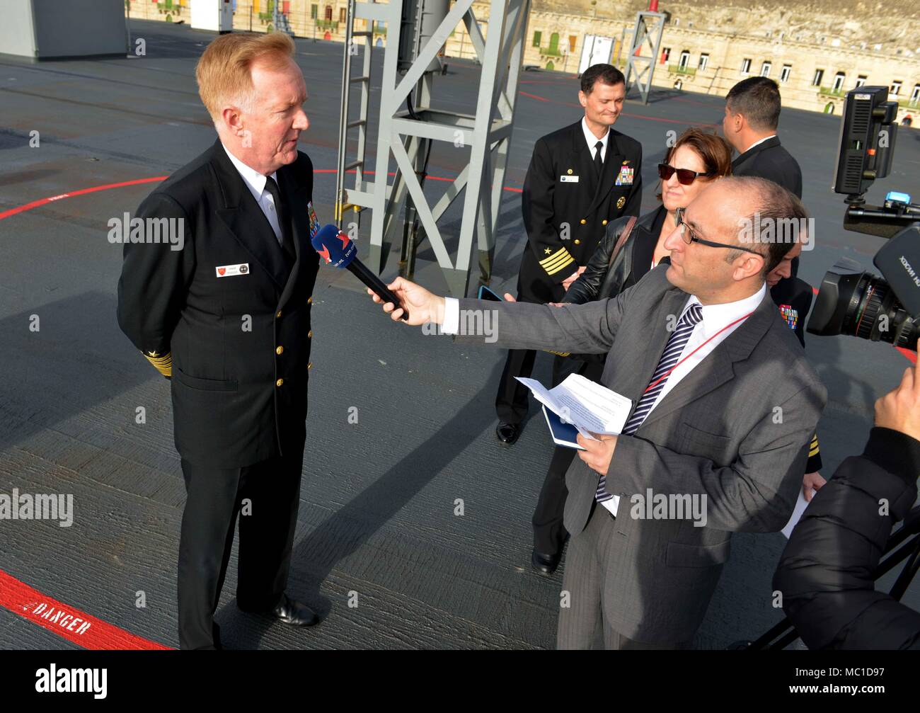180120-N-GL340-020 VALLETTA, Malta (Jan. 20, 2018) Adm. James G. Foggo ...
