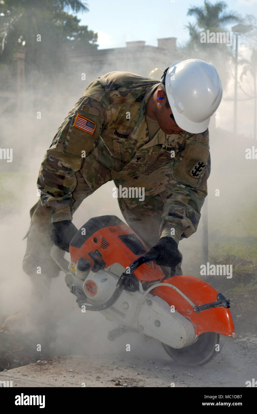 Spc. Johnathan Greene, a plumber assigned to the 561st Engineer Company ...