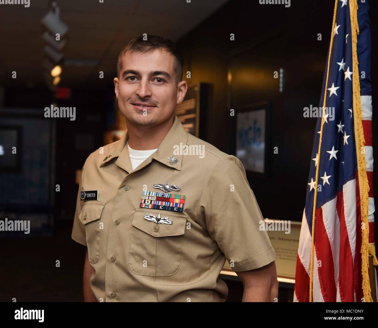 FORT GEORGE G. MEADE, Md. (Jan. 17, 2018) -- Cryptologic Technician ...