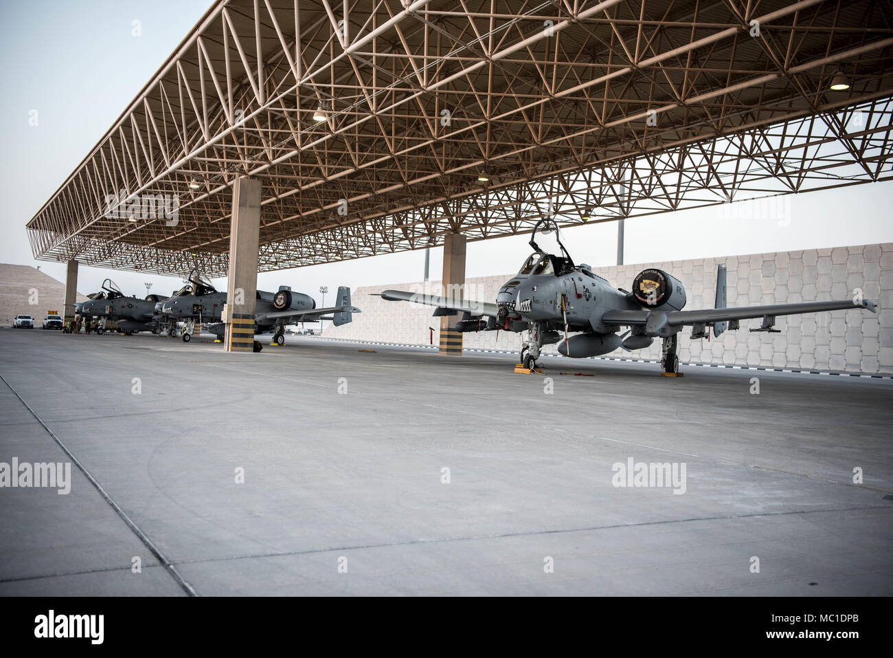 The 303rd Expeditionary Fighter Squadron landed at Al Udeid Air Base ...