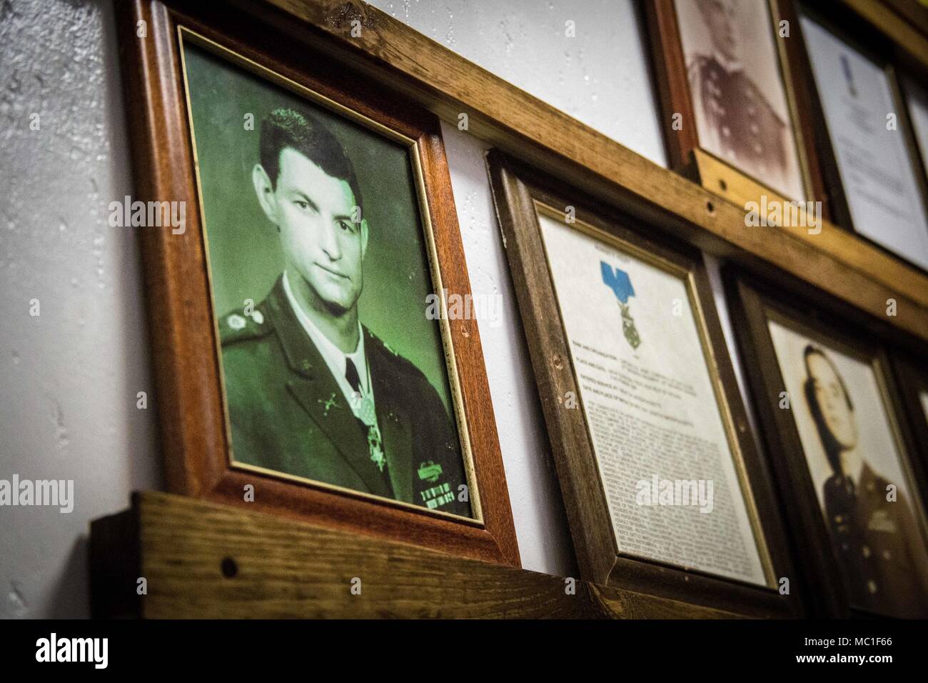 U.S. Army retired Lt. Gen. Robert F. Foley's portrait and Medal of ...