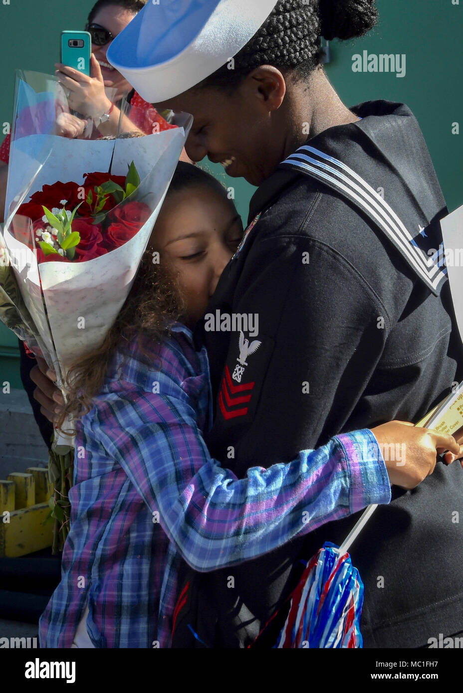 SAN DIEGO (Jan. 22, 2018) U.S. Navy Boatswain Mate 1st Class Natasha ...
