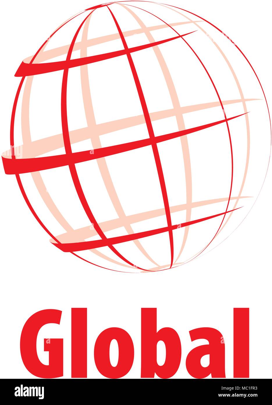 vector logo globe Stock Vector Image & Art - Alamy