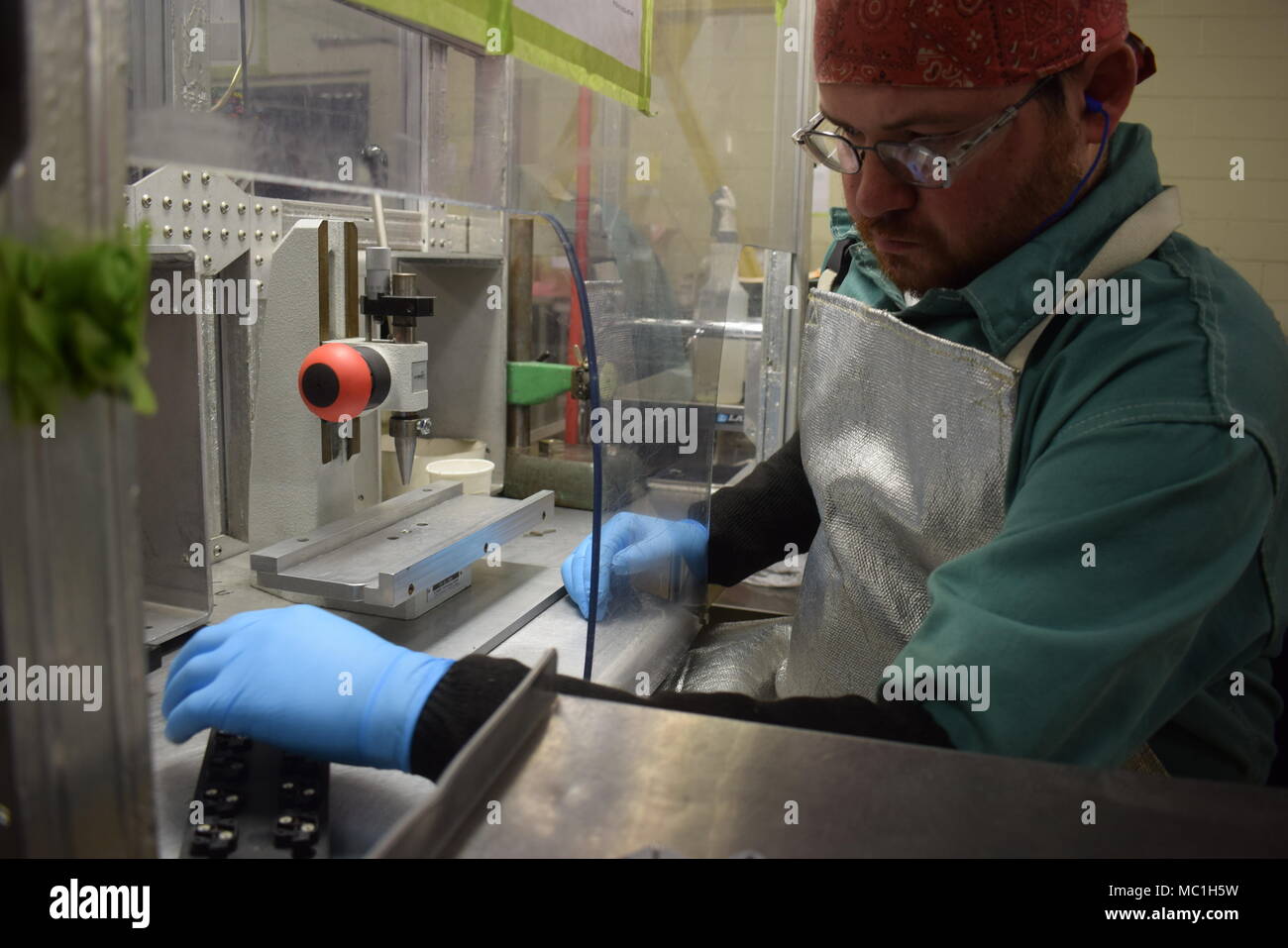 Crane Army Ammunition Activity employees produce MJU 61 A/B flares for ...