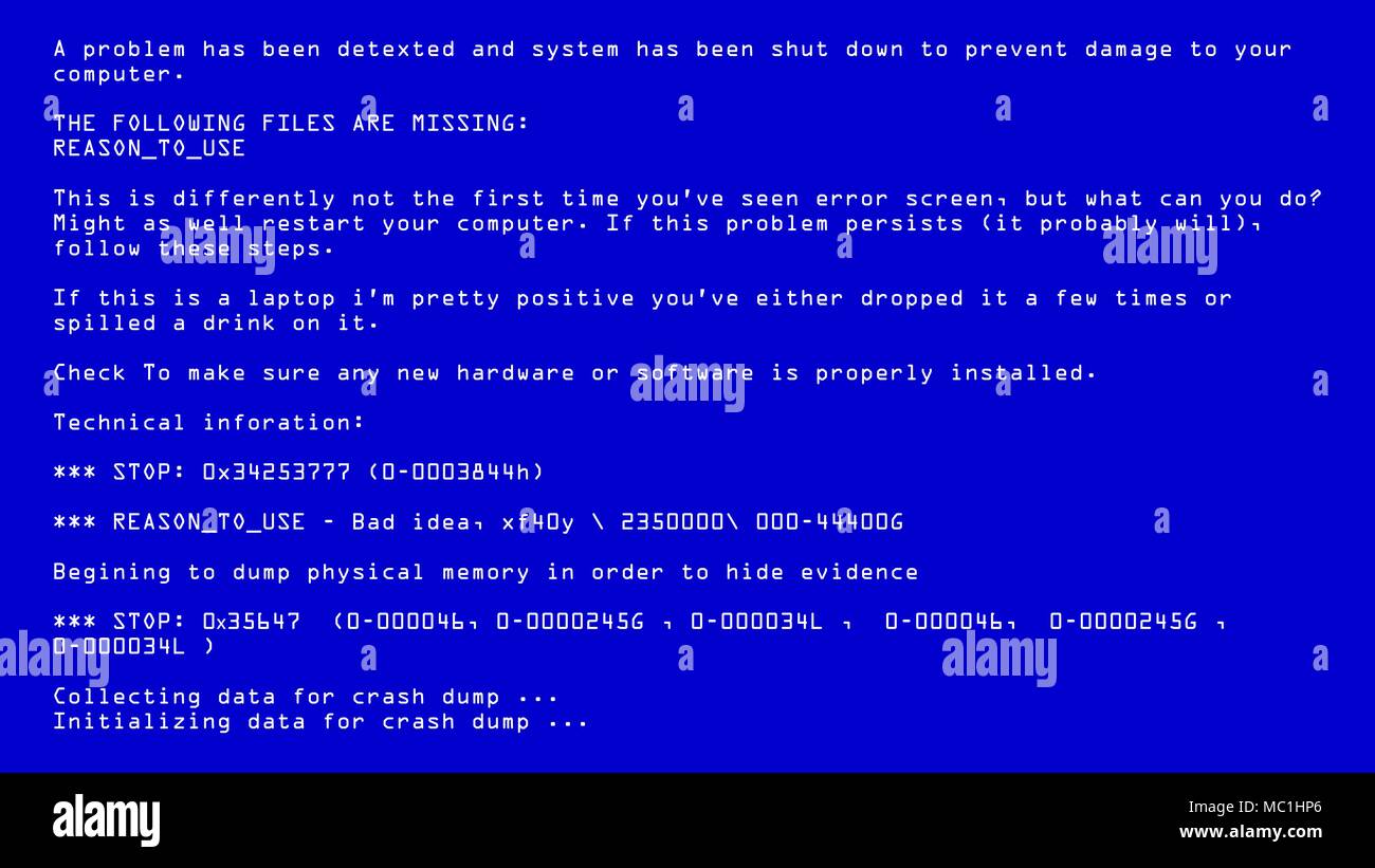 Blue Screen Of Death Vector. BSOD. Fatal Death Computer Error. System ... Blue Screen Of Death Vector. BSOD. Fatal Death Computer Error. System ...