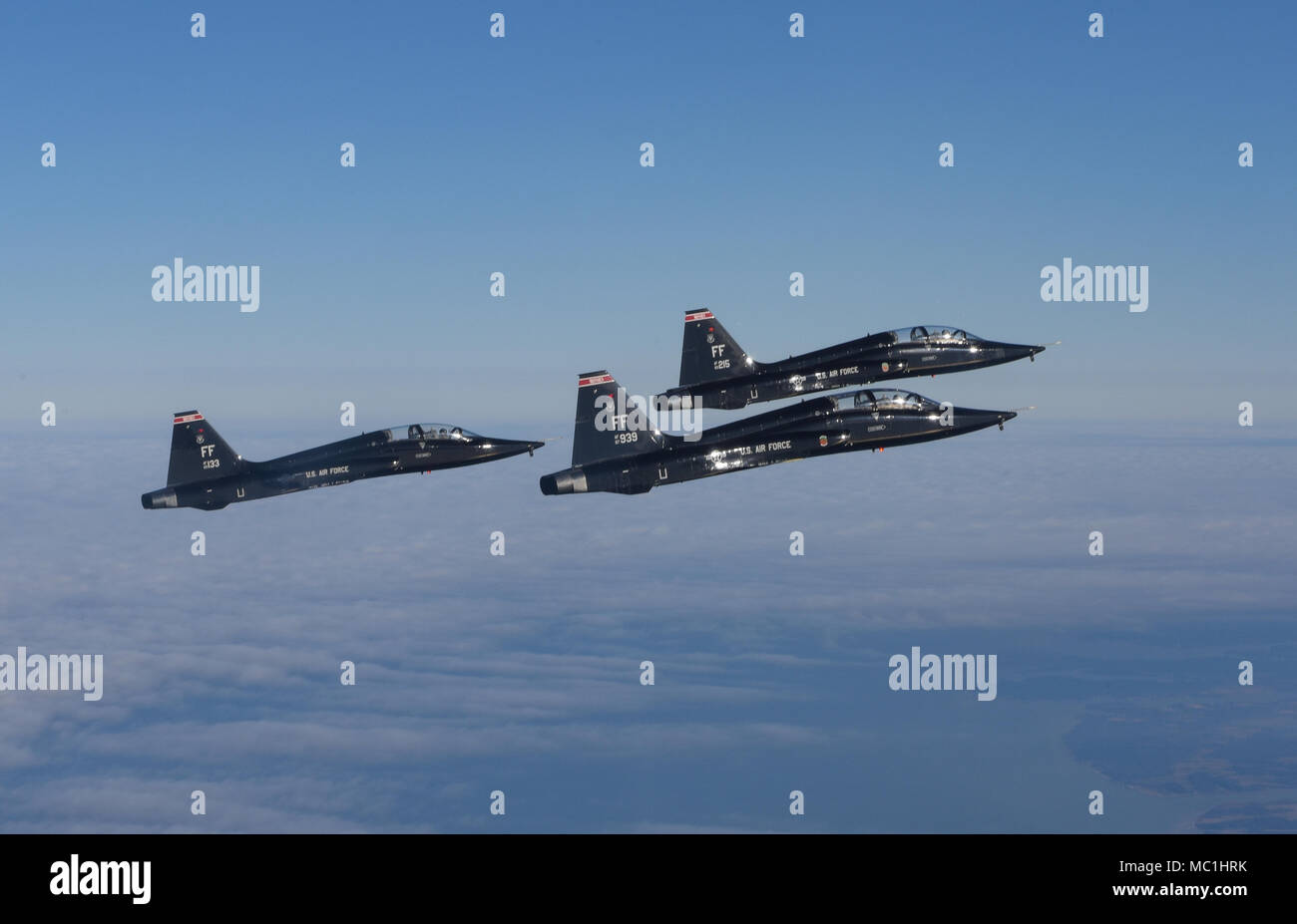 Pilots assigned to the 71st Fighter Training Squadron and the 192nd ...