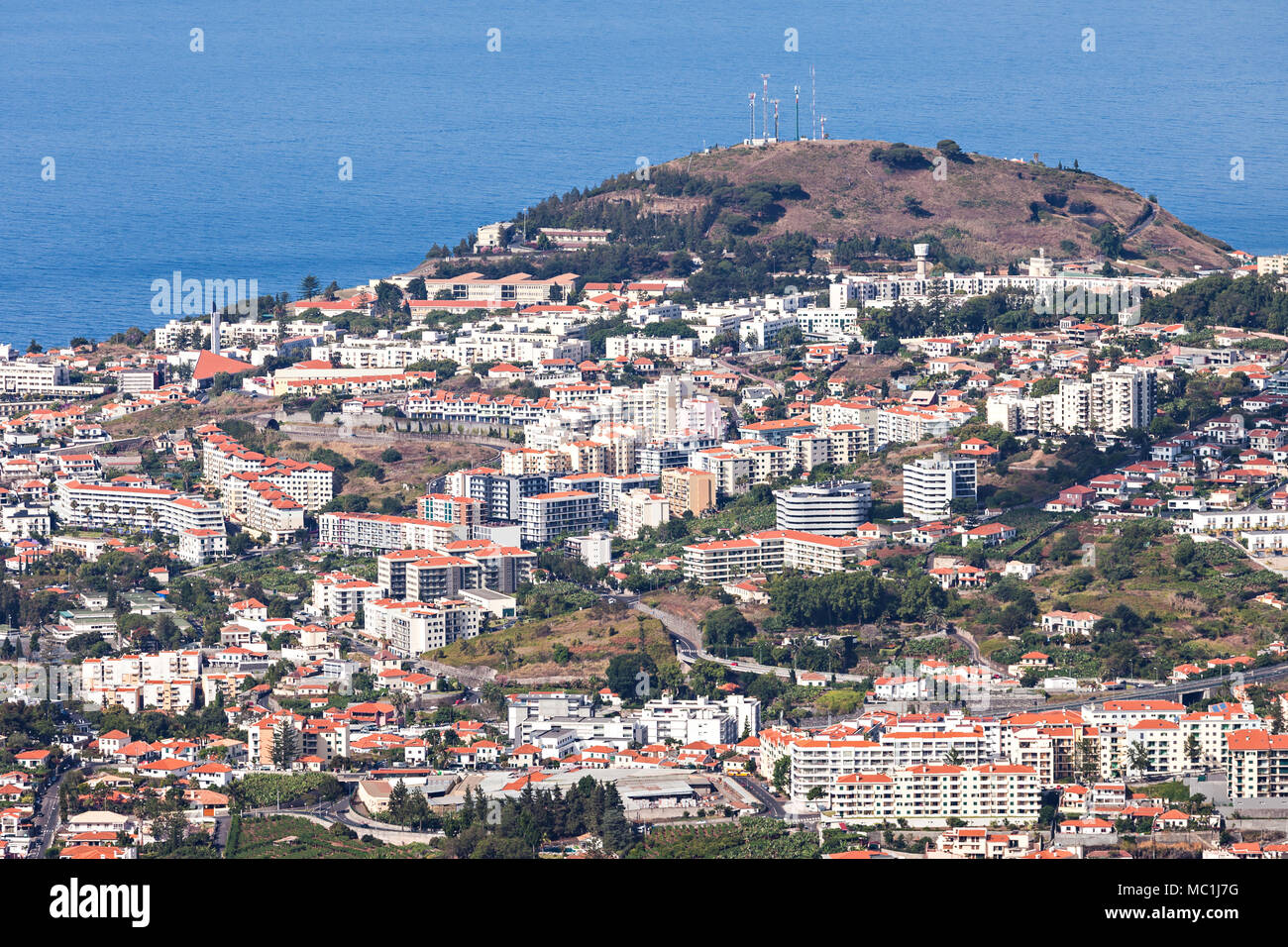 Aerial view madeira hi-res stock photography and images - Alamy