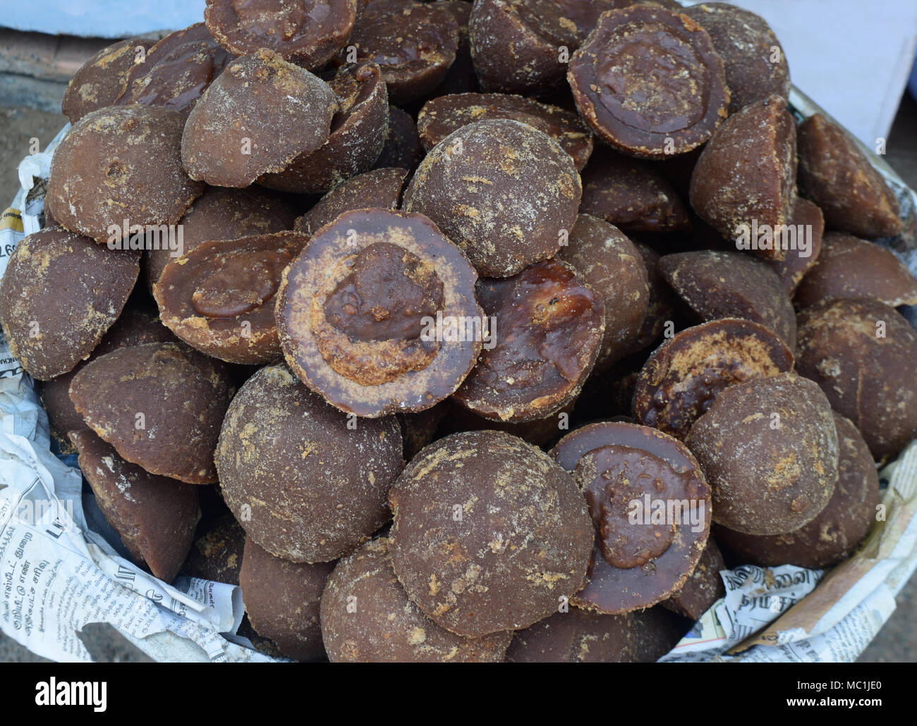 Indian Natural sugar jaggery made of sugercane, natural sweetener for ...