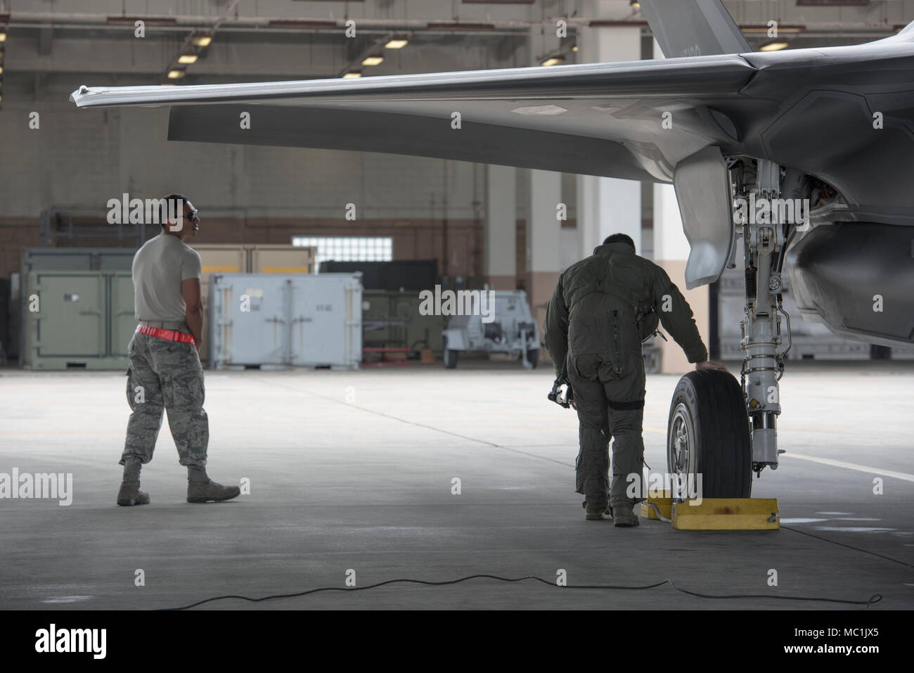 U.S. Air Force Senior Airman Jacob Valdez, 34th Aircraft Maintenance ...
