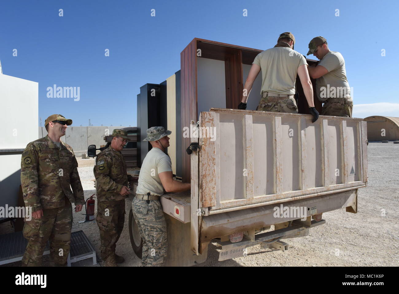 U.S. Air Force Maj. Raymond Moncrief, 332 Air Expeditionary Wing ...