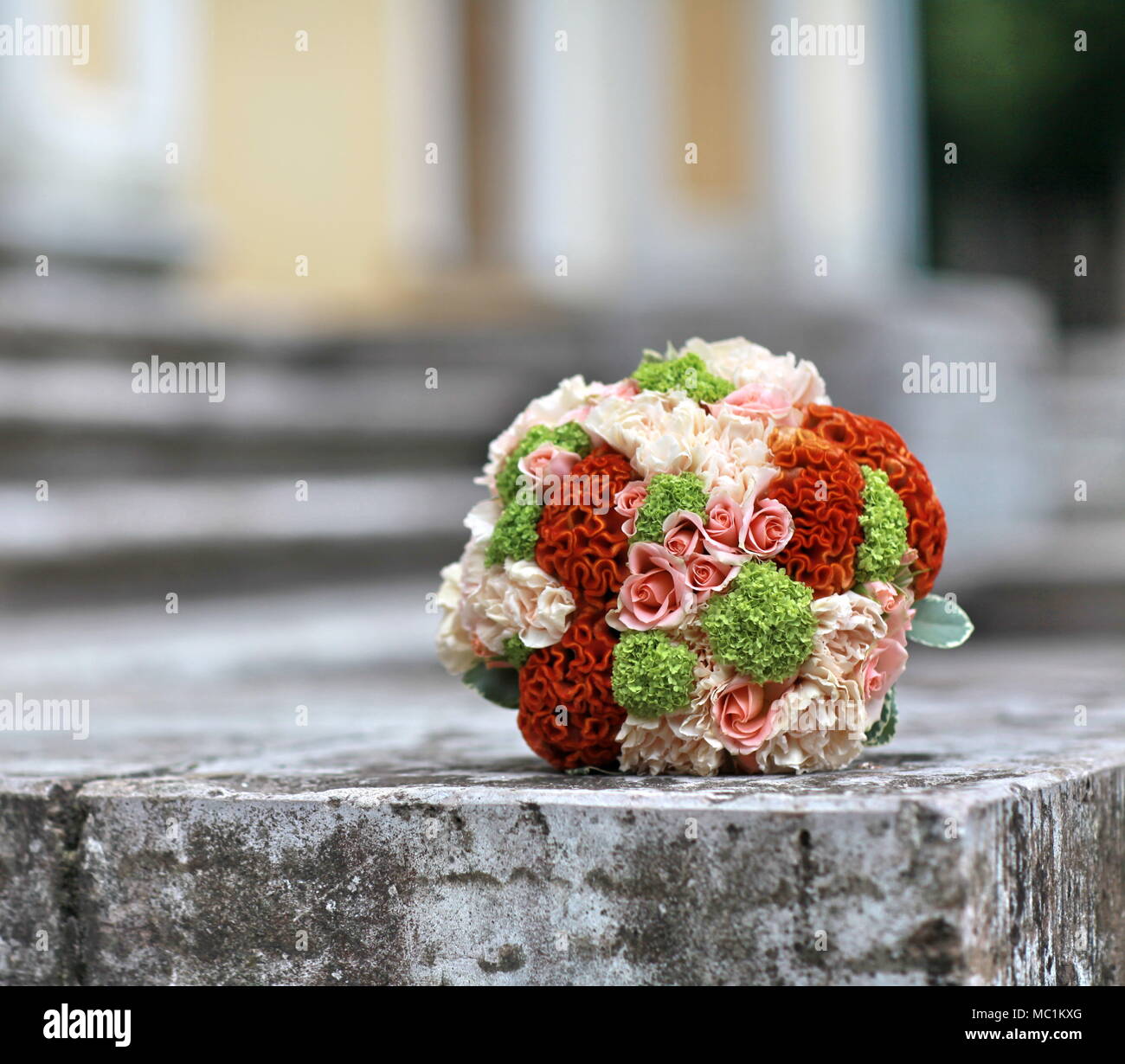 Bouquet stone steps hi-res stock photography and images - Alamy