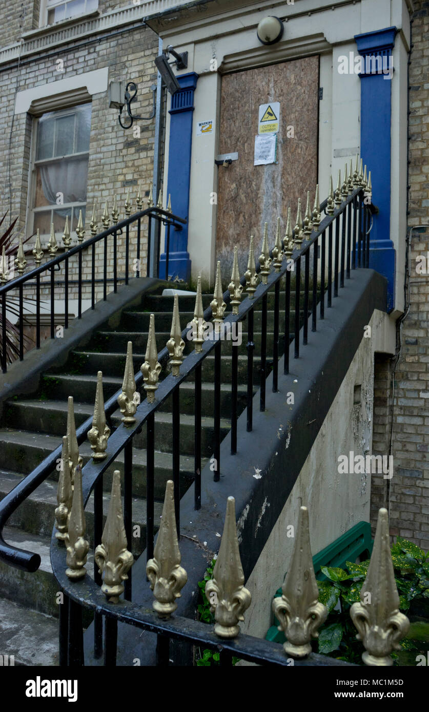 Boarded up council houses in hi-res stock photography and images - Alamy