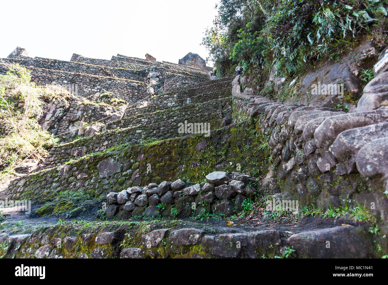 Waynapicchu at Machu Picchu, was designed Peruvian Historical Sanctuary ...