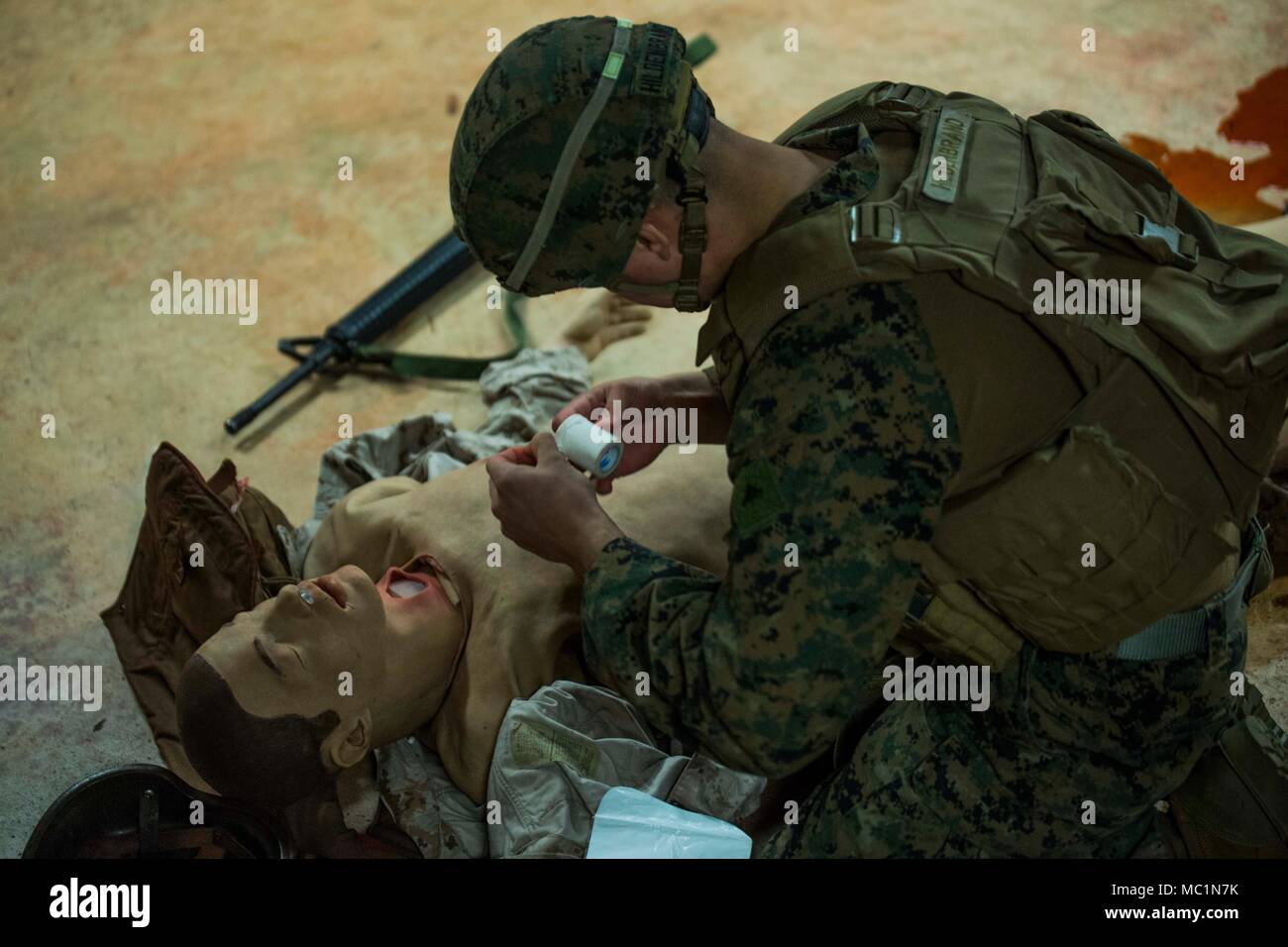 Lance Cpl. Matthew Hildenbrand, an antitank missileman with Battalion ...