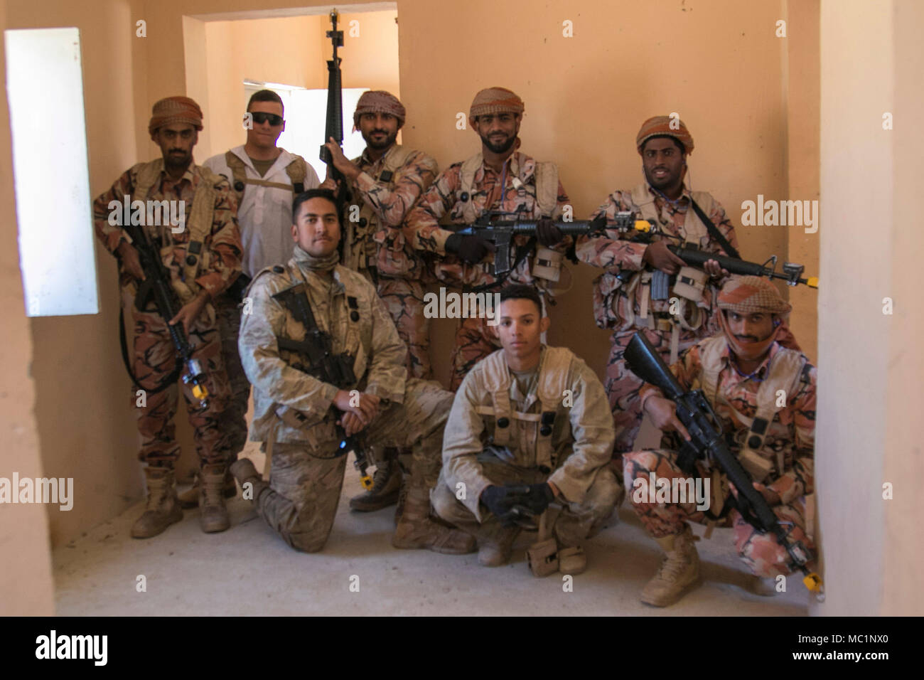 U.S. Soldiers from 1st Battalion, 6th Infantry Regiment and soldiers ...