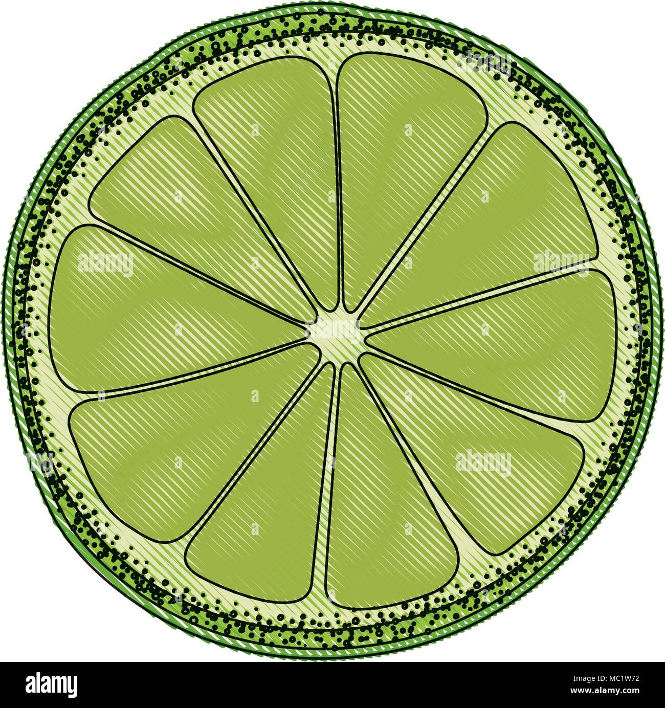 half lemon citrus fruit icon Stock Vector Image & Art - Alamy