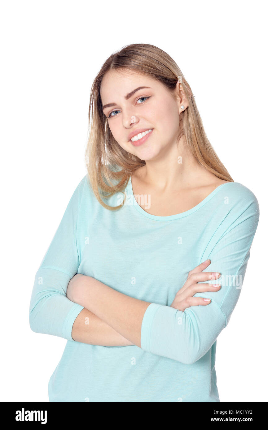 Beautiful woman posing Stock Photo - Alamy