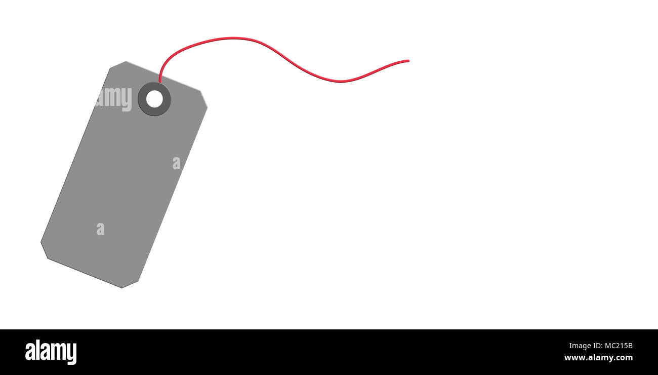 blank sale tag illustration backdrop Stock Photo - Alamy