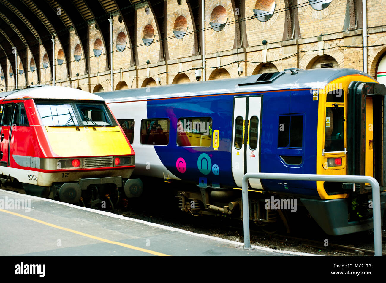 York Railway Station, york Stock Photo - Alamy