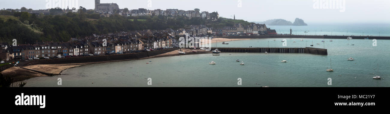 View of ancient city Cancale, France Stock Photo - Alamy