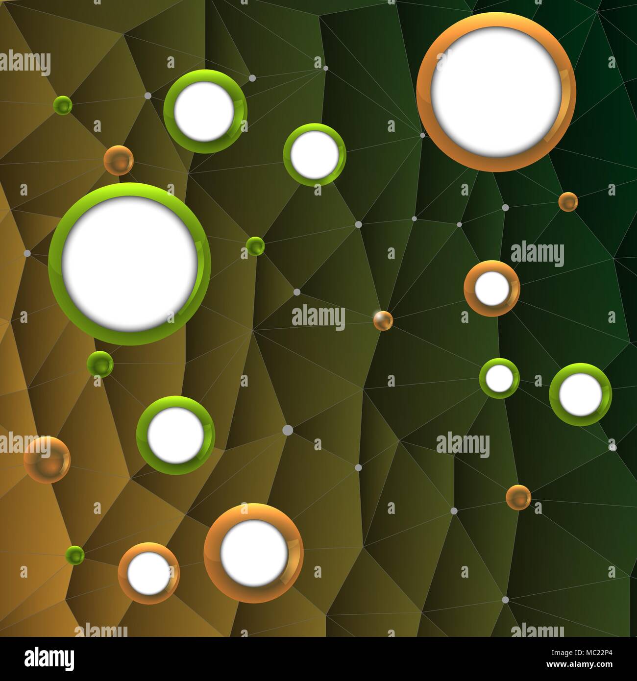 Connected spheres Stock Vector Images - Alamy